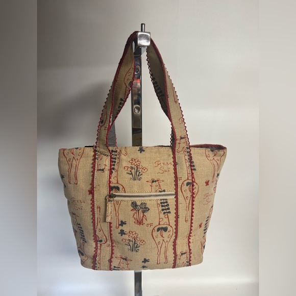 Anna Sui | Bags | Anna Sui Canvas Tote Bag | Poshmark